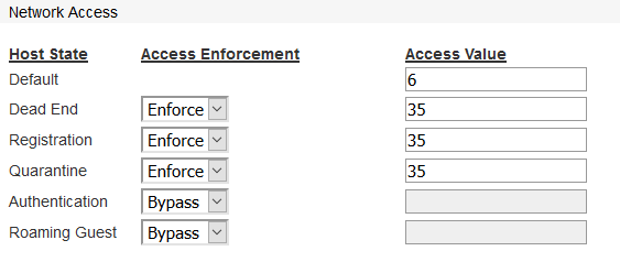 Step 8: Enable Enforcement | FortiNAC-F 7.2.0 | Fortinet Document Library